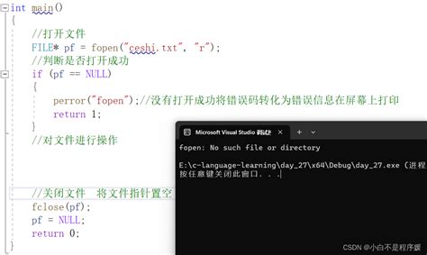 C语言文件操作【超详解】 Csdn博客