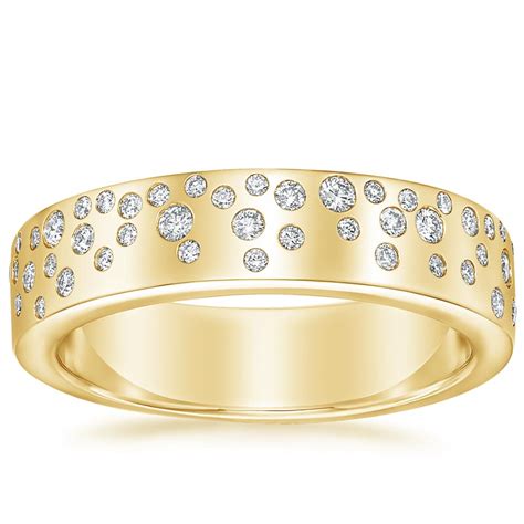18k White Gold Cascade Diamond Ring 14 Ct Tw Oro Brillante