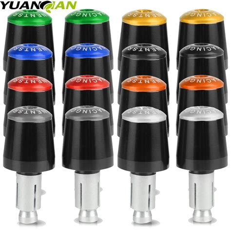 Mtb 자전거 핸들 바 캡 핸드 그립 바 엔드 플러그 용 2pcs Cnc 오토바이 도로 78 22mm 모터 핸들 바 카운터