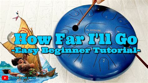 Easy Beginner Tutorial Vol1 How Far Ill Go Moana Ost Youtube