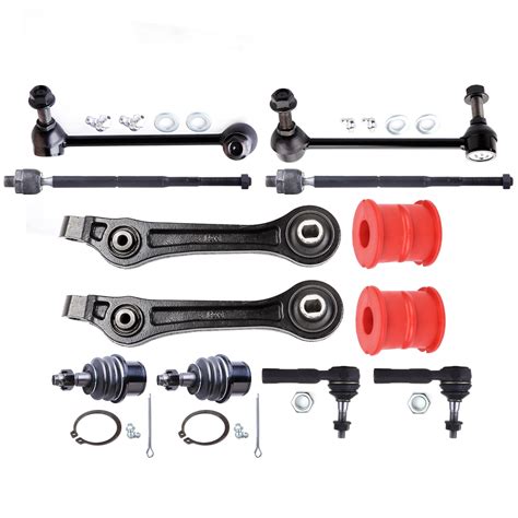 Eccpp 12pc Front Inner Tie Rod End Lower Ball Joint Lower Control Arm