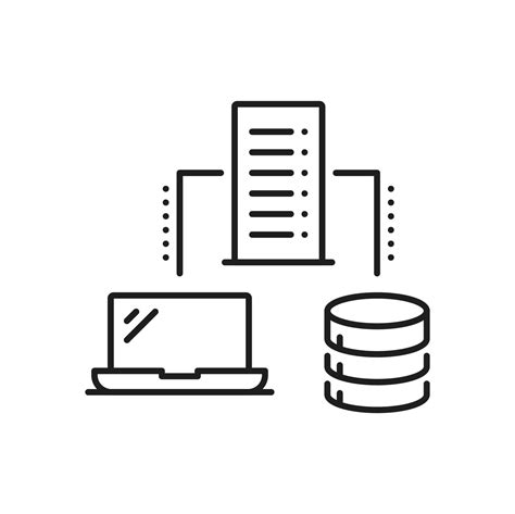 Data Backup Cloud Storage And Network Server Icon 27383032 Vector Art At Vecteezy
