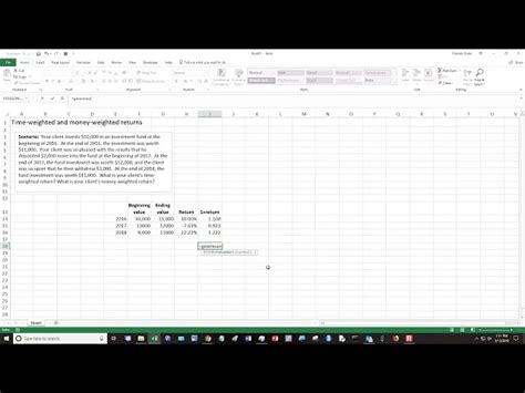 20 Time Weighted Return Calculator Amiliakirsteen