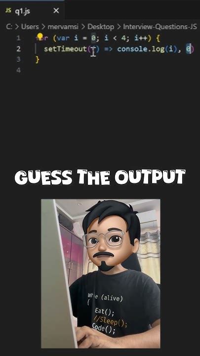 What Is The Output Interview Question 1 Javascript Coding