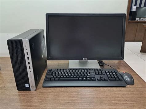 Slim Used Hp Prodesk G Desktop Inches Core I At Piece In Udaipur