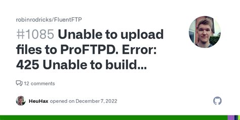Unable To Upload Files To Proftpd Error 425 Unable To Build Data Connection Operation Not