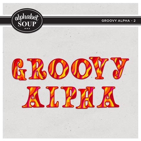 Groovy Alpha Bundle Digital Art