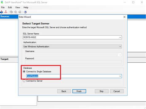 Powerprotect How To Perform A Sql Table Restore Dell Mauritius