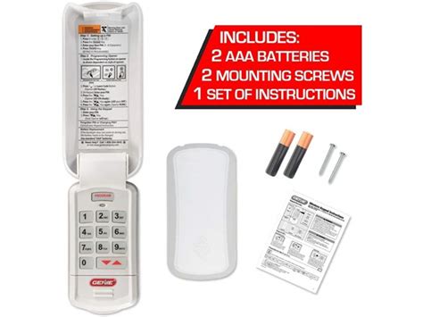 Genie Gk Bx Intellicode Wireless Keypad