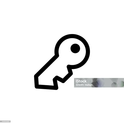 Key Unlock Icon Vector Illustration Stock Illustration Download Image