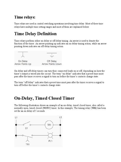 An In Depth Look At Time Relays Their Functions Operation And Uses