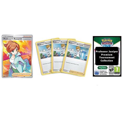 Pokemon Professor Juniper Premium Tournament Collection Professor Juniper Sealed Promo