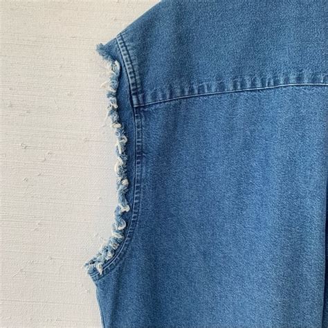 Consensus Sportswear Shirts Denim Cut Off Button Down Poshmark