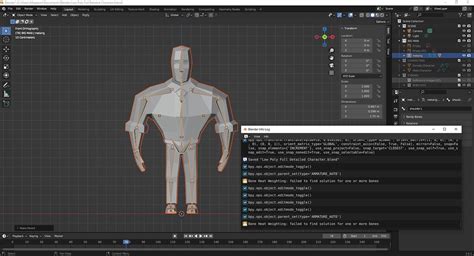 Bone Heat Weighting Failed To Find Solution For One Or More Bones Ask GameDev Tv