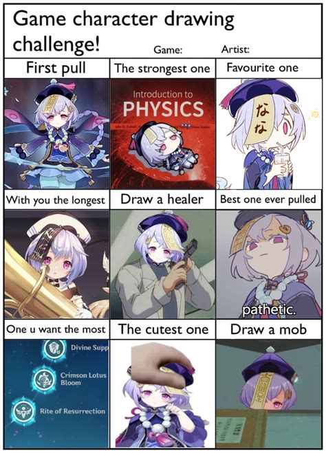 Just Qiqi R Genshin Memepact