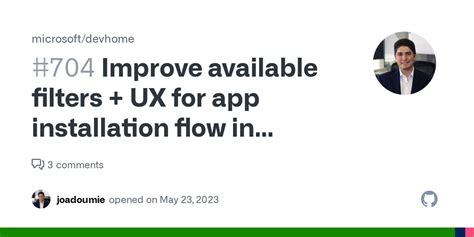 Improve Available Filters Ux For App Installation Flow In Machine Config · Issue 704