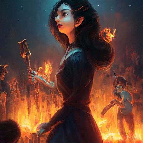 ведьма на костре эстетика огня | Vintage witch art, Hedge witch ...