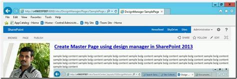 how to create page layout using design manager sharepoint pals