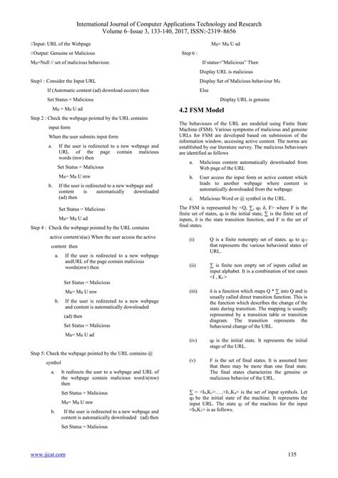 Classification Model To Detect Malicious Url Via Behaviour Analysis Pdf