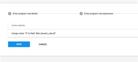 pr to assign value to a tracked entity and data element not working in