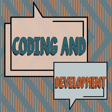 Conceptual Caption Coding And Development Business Showcase Programming Building Simple
