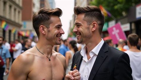 Gay Men Kissing Stock Photos Images And Backgrounds For Free Download