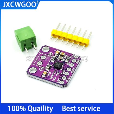5pcs Max98357 I2s เครื่องขยายเสียงโมดูลไม่มีตัวกรอง Class D ขยาย