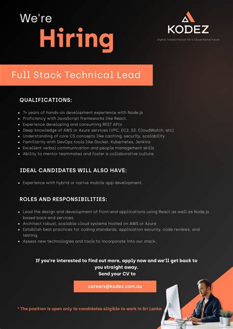 Kodez On Linkedin Kodez Vacancy React Nodejs