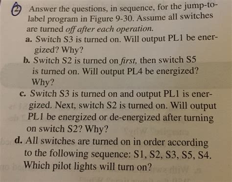 solved answer the questions in sequence for the jump to