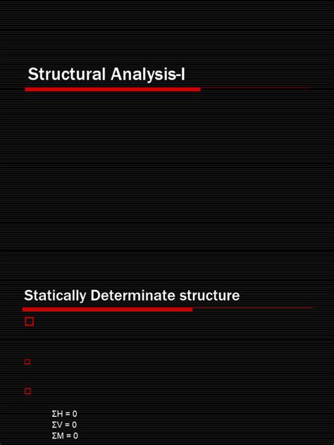 Degree Of Static And Kinetiec Indeterminancy Pdf Truss Bending