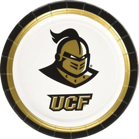 Central Florida Ucf Knights Ncaa College Sports Party 7 Paper Dessert