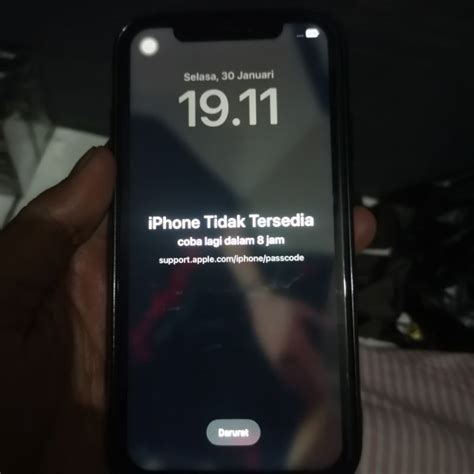 Jual Iphone Xr Lock Icloud Hallo Bukan Pascode Lagi Shopee Indonesia