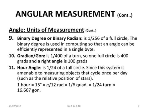 Ppt Angular Measurement Powerpoint Presentation Free Download Id
