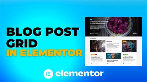 How To Add Post Grid In Elementor 2022 Wordpress Tutorial 2022 Youtube