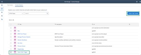 Integrate An Sap Build Apps Application Into Sap Build Work Zone