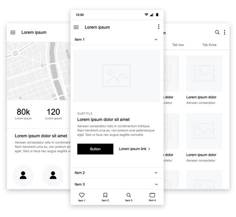 Ready To Try Justinminds Free Mobile Wireframing Ui Library Justinmind