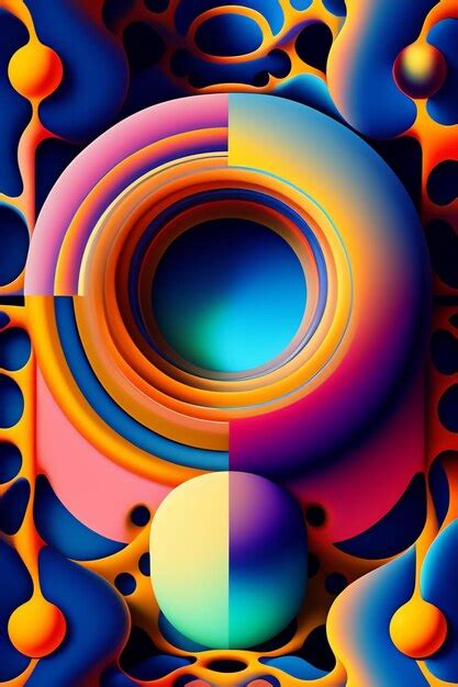 Premium Ai Image Geometric Shapes