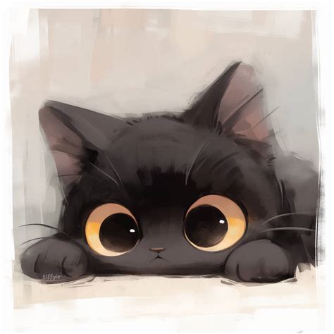 Cute Cat By Elffyie On Deviantart