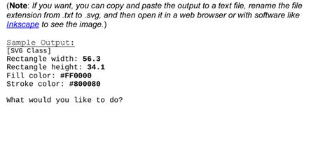 Solved Assignment 7a Svgs In The Last Assignment You