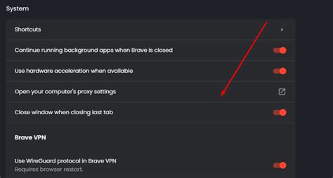 Setting Up A Proxy In Brave Browser