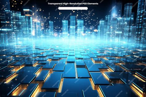 Premium Psd Concept Big Data Processing Centre Cloud Database Server Energy Station Future