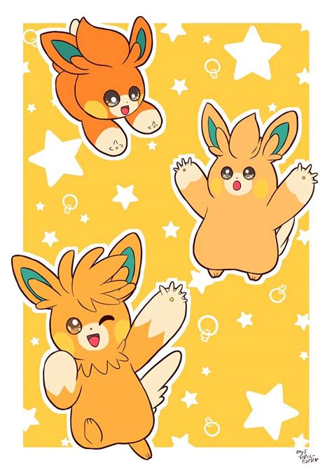 关都 922鼠宝可梦，布土拨 パモット 插画图片 Bobopic