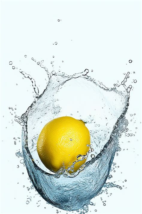 레몬 드롭 워터 스플래시 배경 배경 화면 및 일러스트 무료 다운로드 Pngtree