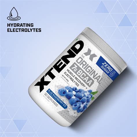 Xtend Original Bcaa Blue Raspberry Ice 30 Serving 420gm