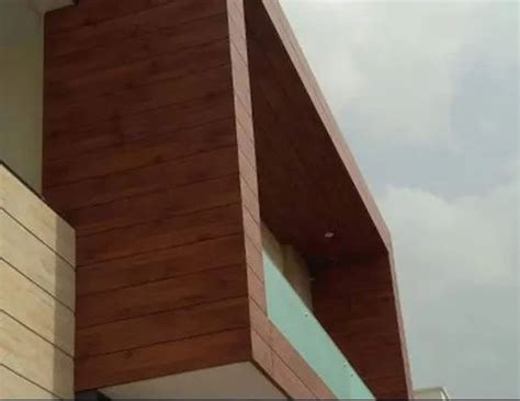 Wooden Hpl Sheet Cladding Thickness 6mm At Rs 350 Sq Ft In Solan Id 22891157830