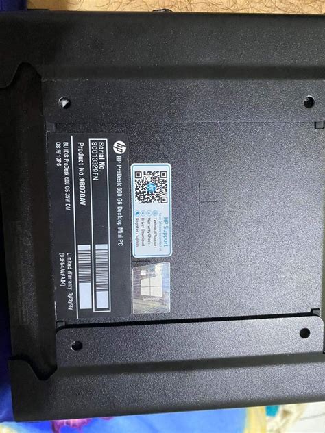 HP ProDesk 600 G6 Mini Desk Computers Tech Desktops On Carousell