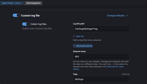 elastic agent with custom log integration elastic agent discuss the