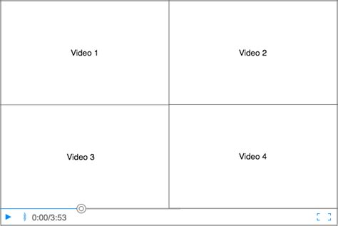 Videojs How To Control More Than One Video Simultaneously With Just