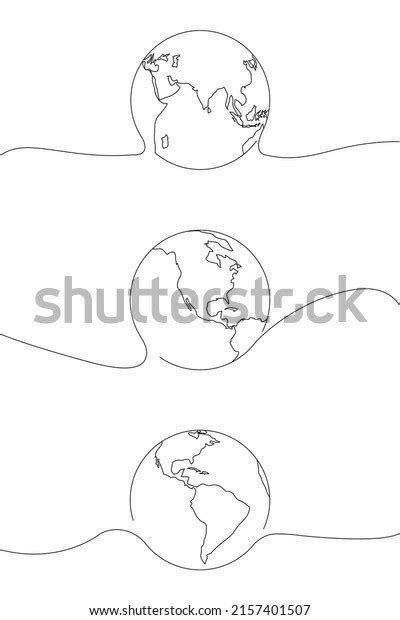 Earth Globe Sphere Global World Map 库存矢量图（免版税）2157401507 Shutterstock