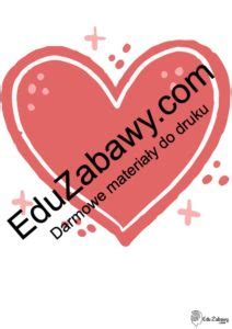 Dekoracje Serduszka Do Sali Przedszkola Na Okna Do Pobrania I Druku